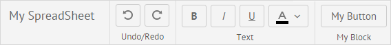 Toolbar And Its Customization Of Ui Complex Widgets Spreadsheet Webix Docs 7000